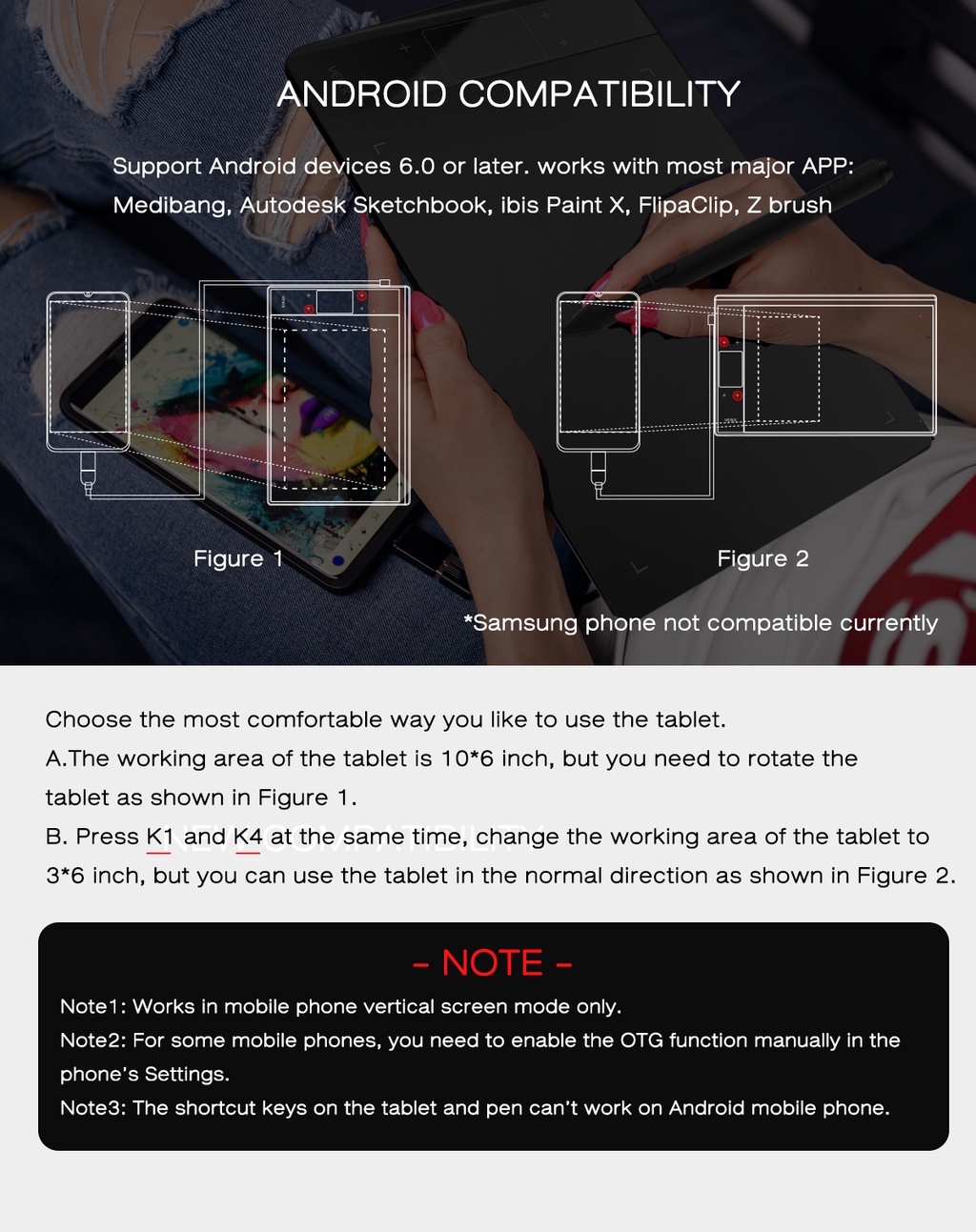 VEIKK A30 V2 Drawing Tablet 10*6 inch Pen Tablet with 8192 level ...