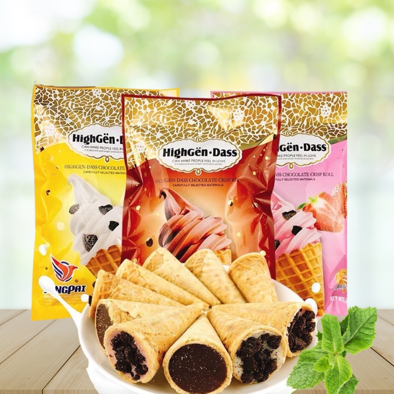 Highgen-Dass Crispy Popsicle Stick Ice Cream Dessert With Biscuits Come ...