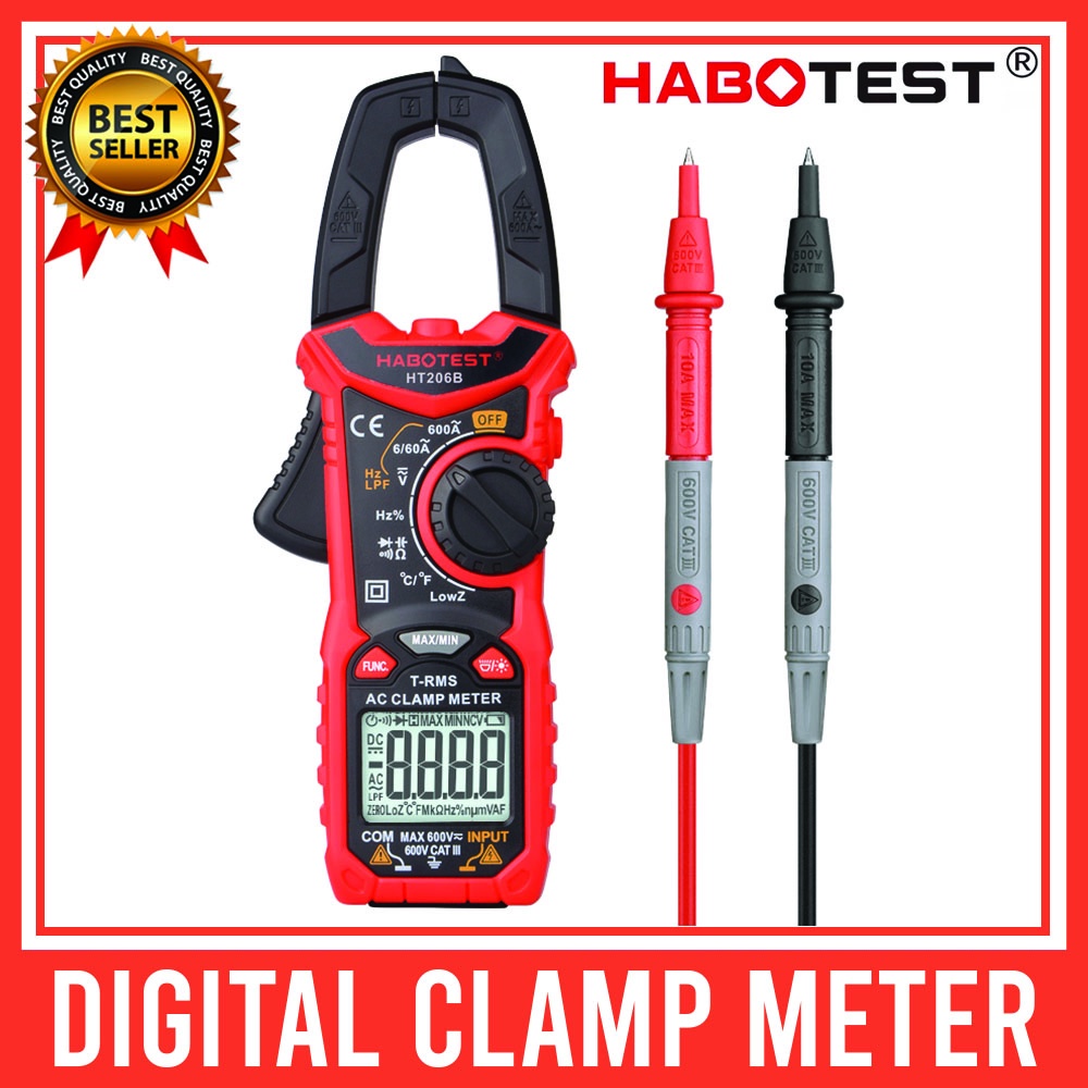 AC/DC Digital Clamp Meter - 13 Functions | Shopee Philippines