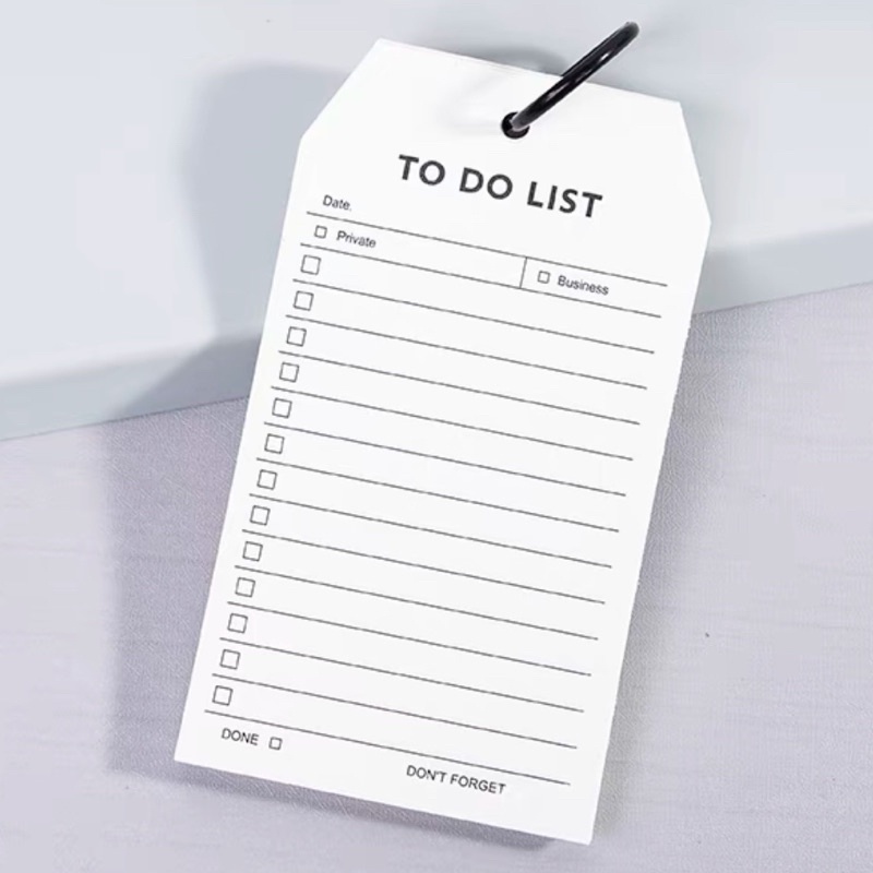 50 sheets Minimalist Business Memo Pad Planner | Shopee Philippines