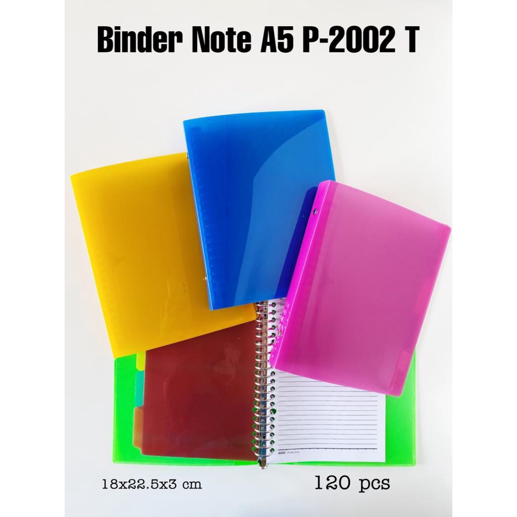 Ljk SHOP - MAP BINDER / BINDER NOTE GASTA Plain TRANSPARANT With SLAVE ...