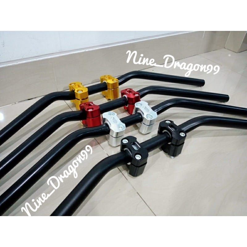 RZR Handlebar Plus Raiser CNC Handlebar CB150R Vixion Satria Fu Sonic ...