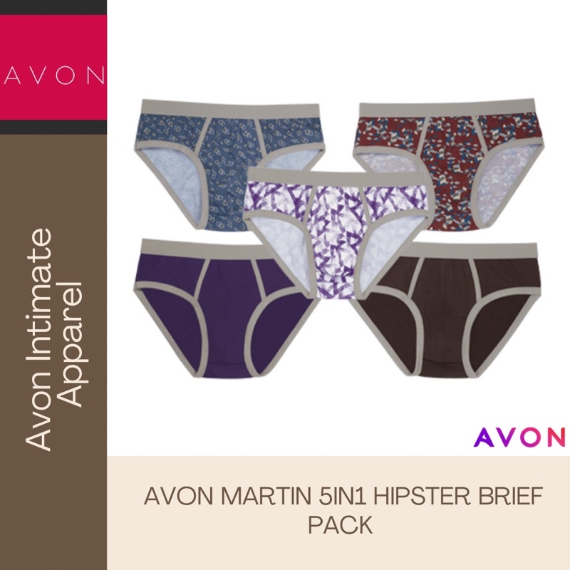NEW!! Avon Martin 5 in 1 hipster brief pack | Shopee Philippines