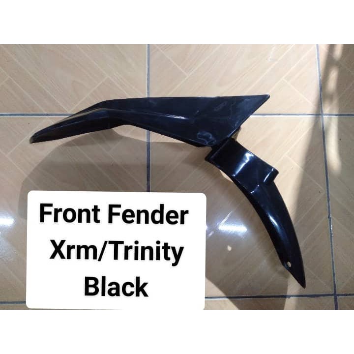 Motorcycle Front Fender Xrm / Trinity (Black / Red / Blue / White ...