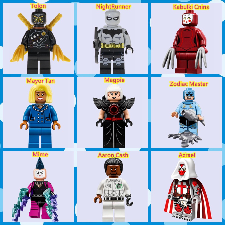 Compatible DC toys Mini Figure Building blocks Gotham Children's toys ...