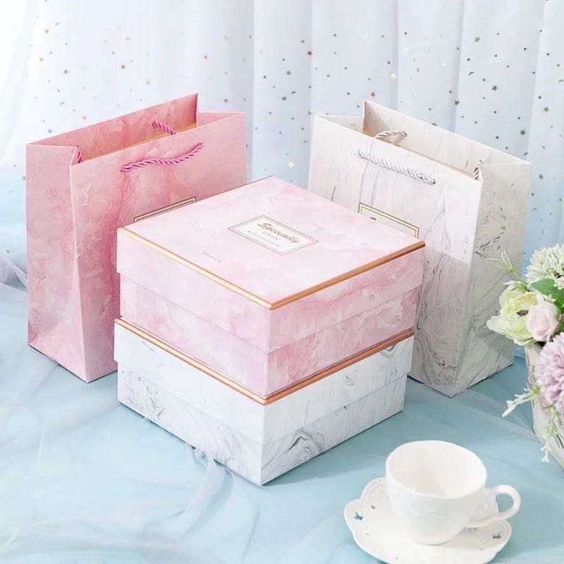 1 PC Elegant Gift Box with Paper bag | Souvenir box | Shopee Philippines