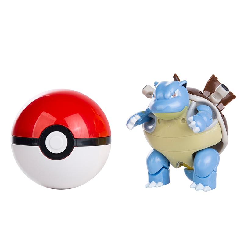 Pokemon Action Figures Transforming Toy Anime Figure Pikachu Charizard ...