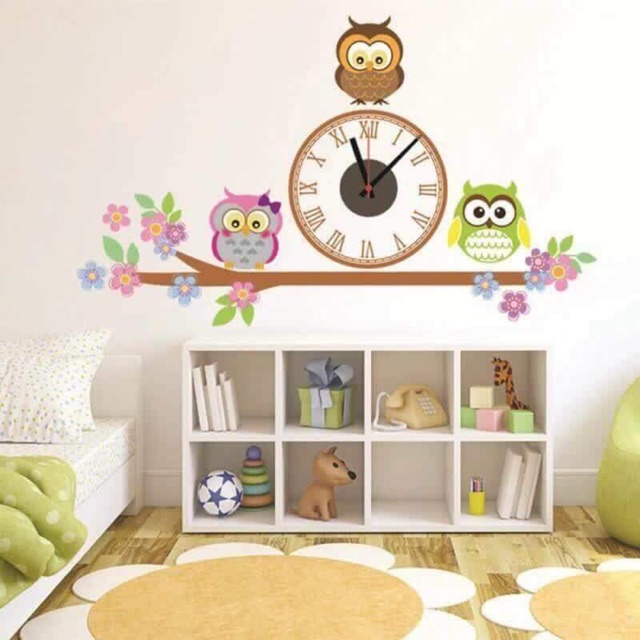emy wang Wall DIY Clock Sticker Wall Decor Sticker | Shopee Philippines