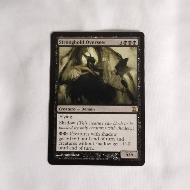 MTG Card STRONGHOLD OVERSEER Magic the Gathering Trading Card Game ...