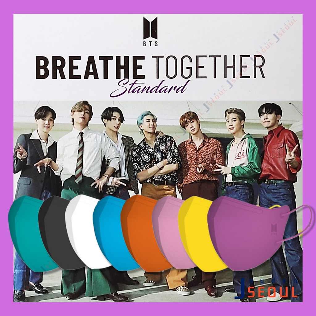 BTS | Dynamite Edition Breathe Together Fashion Mask -Made In Korea- | Shopee Philippines