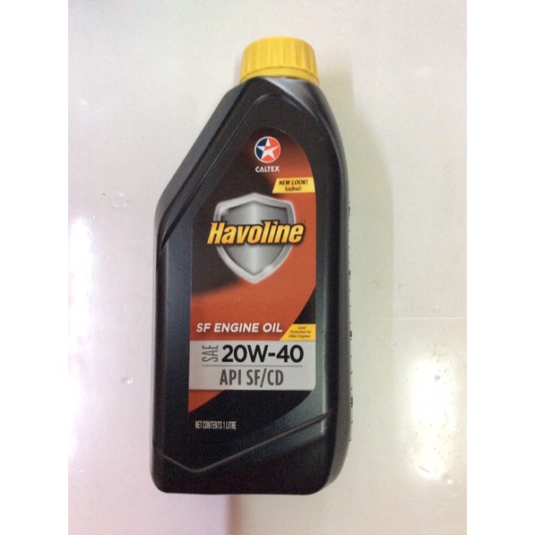 Havoline SF Engine Oil 1Liter Motorcycle | Shopee Philippines