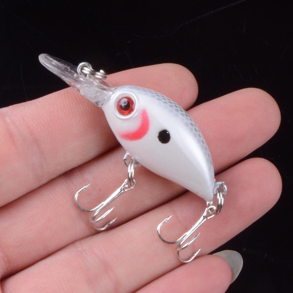 1Pcs Crankbait Fishing Lure 5.2cm 4g Swimbait Bass Wobbler Hard ...