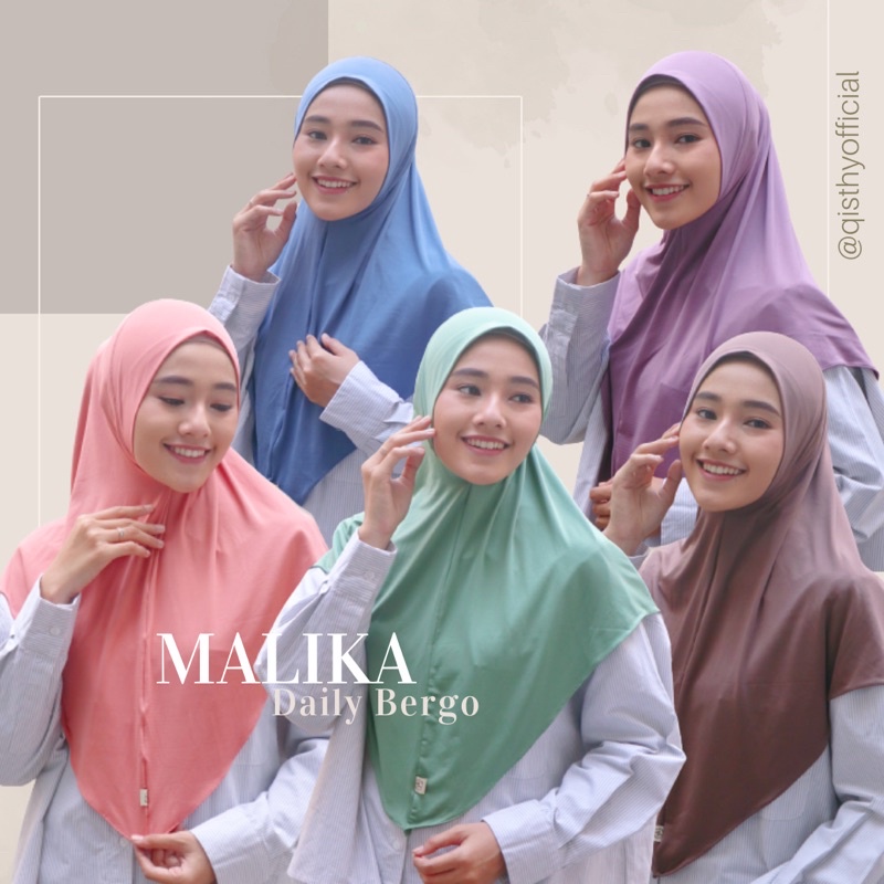 Shaniah - MALIKA | Instant Jersey Hijab | Instant Hijab Covers Sport Chest | Long Jersey Instant ...
