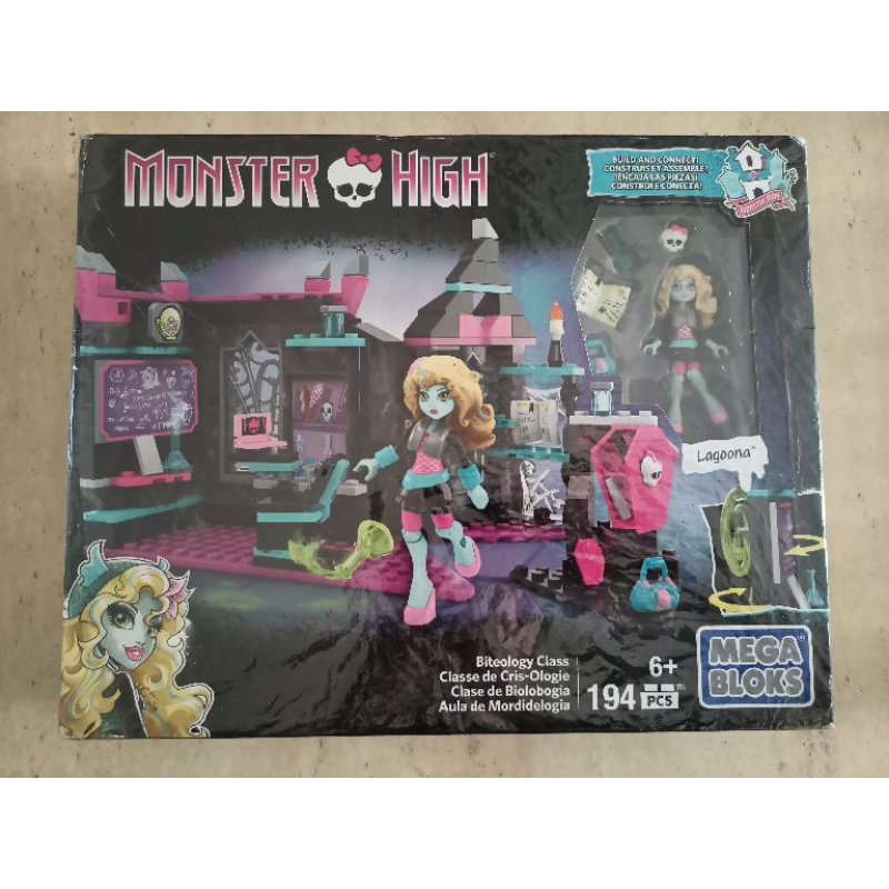 mattel monster high mega bloks 194 pieces lagoona | Shopee Philippines