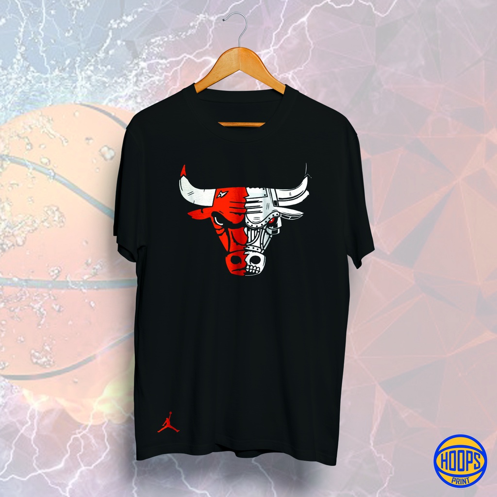 AIR J.O.R.D.A.N CHICAGO BULLS CYBORG LIFE STYLE BASKETBALL TSHIRT ...