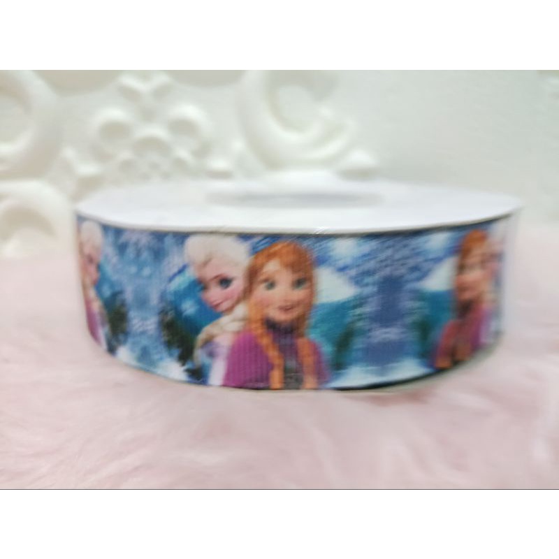 1" elsa of frozen grossgrain ribbon per yard | Shopee Philippines