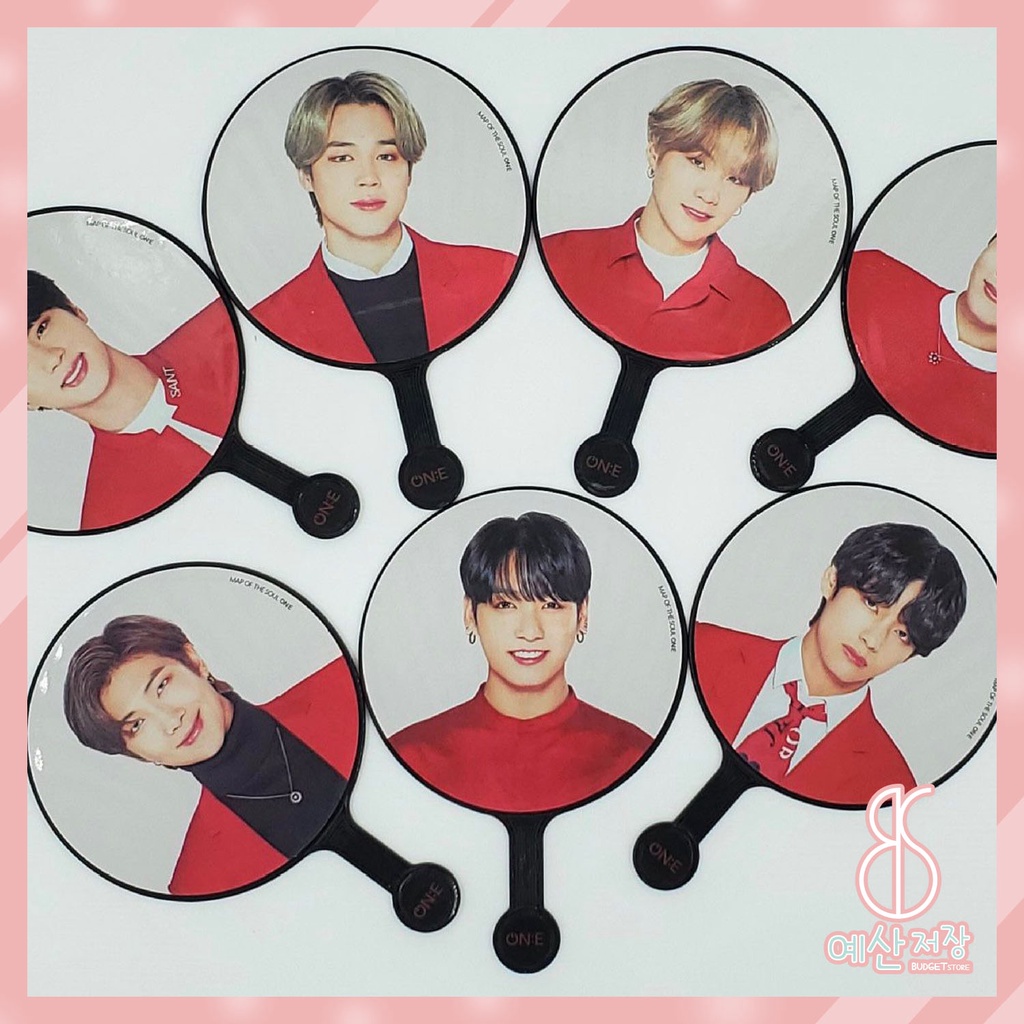 Mini Hand Fan BTS Map Of The Soul ON:E BT21 KPOP Handfan Fan | Shopee ...