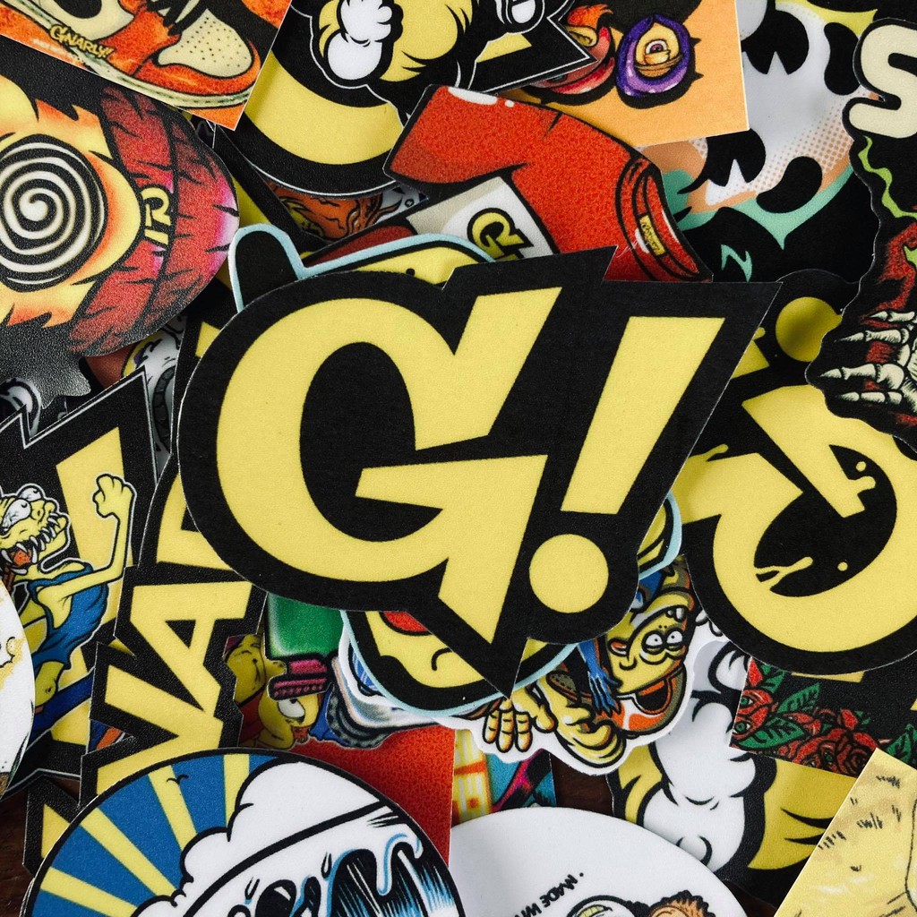 20PCS GNARLY QUALITY STICKER | Shopee Philippines