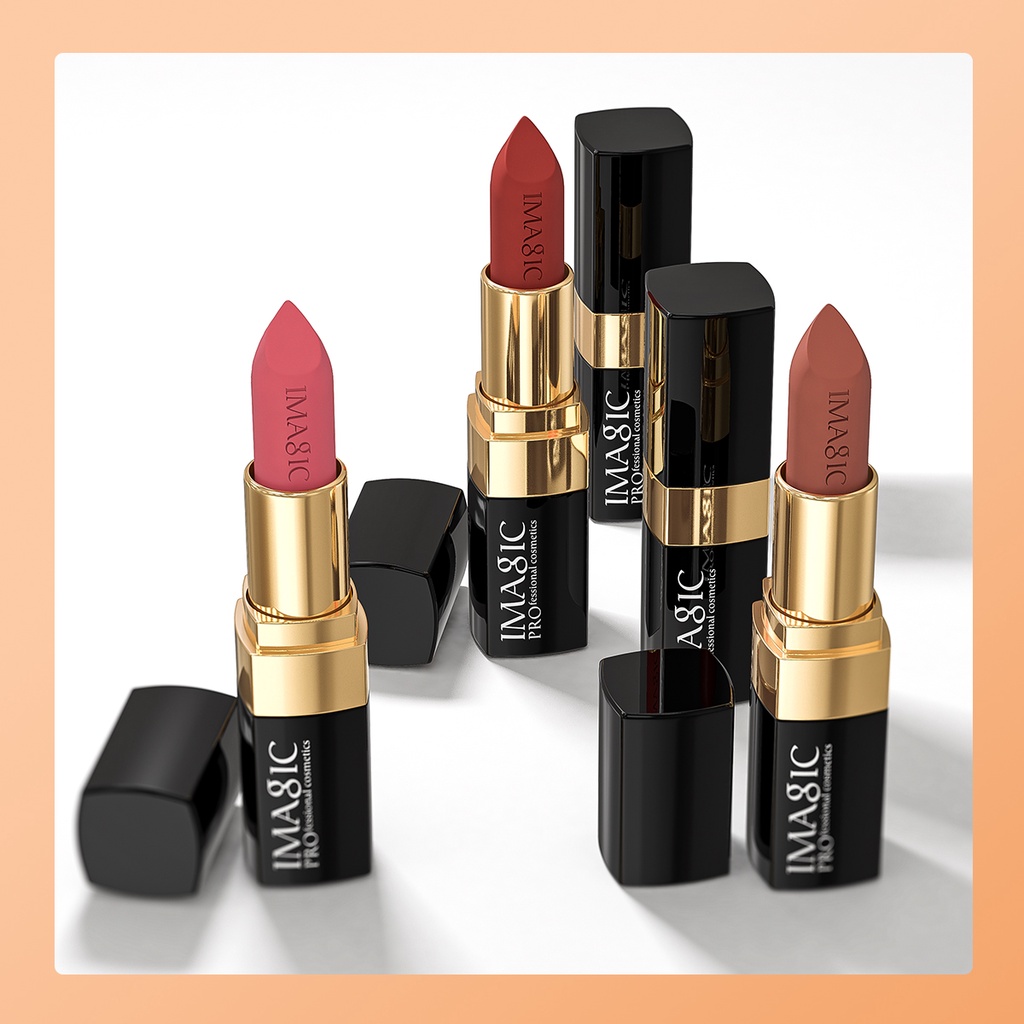 IMAGIC Kissproof Lipstick Matte Long Lasting Lip Makeup 12 Colors ...