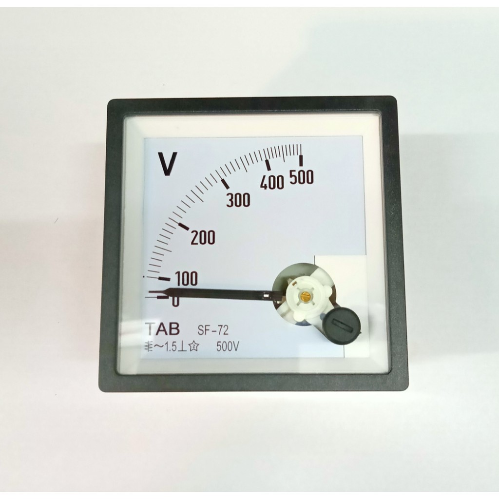 Analog AC Voltmeter 72X72 Volt Meter | Shopee Philippines