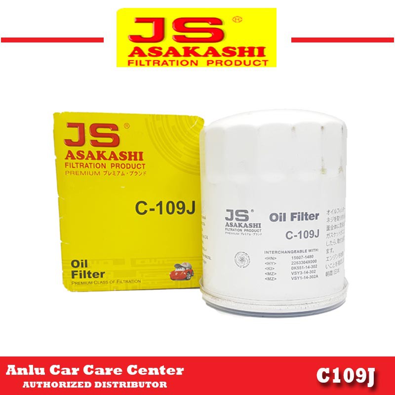 JS Asakashi Oil Filter For Hyundai Grand Starex 2008, Kia Carnival 2.9 ...