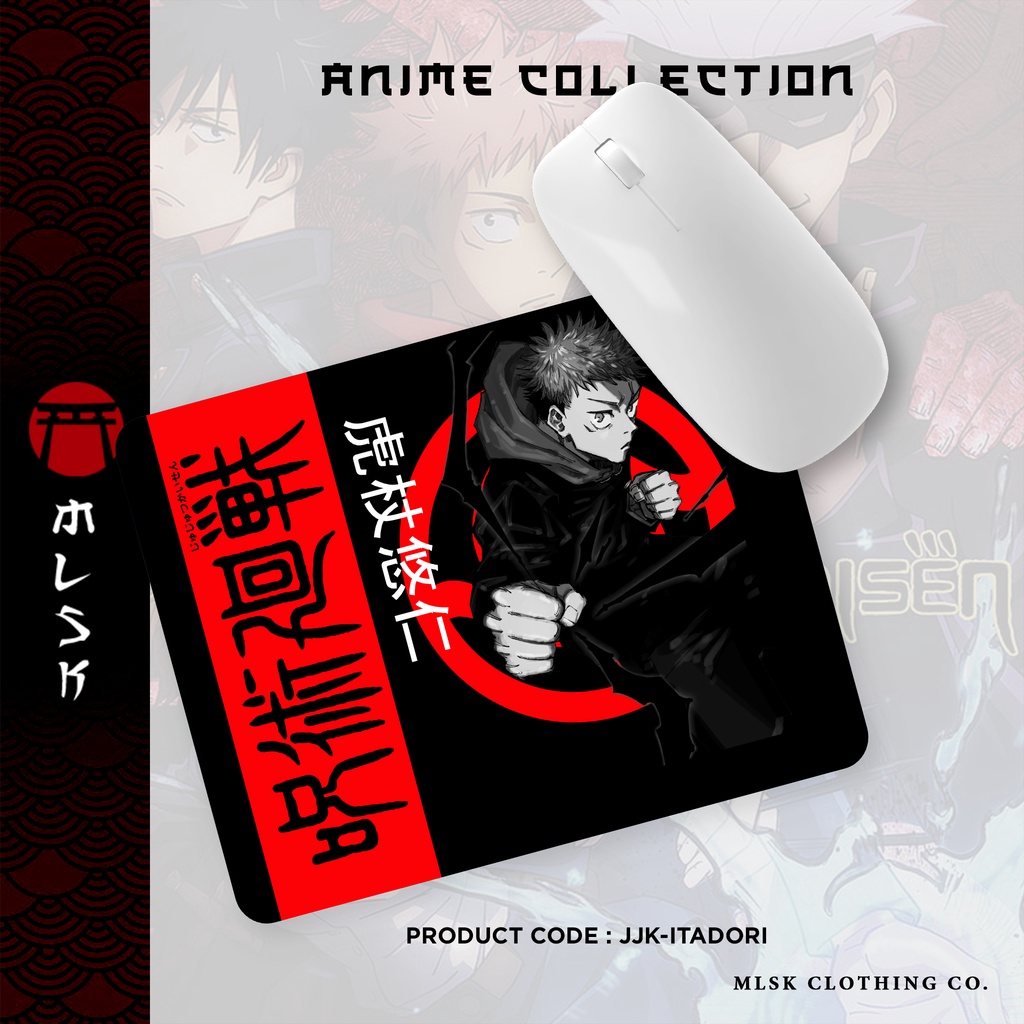 JUJUTSU KAISEN ANIME MOUSE PAD ITADORI GOJO FUSHIGURO KUGISAKI MAKI ...