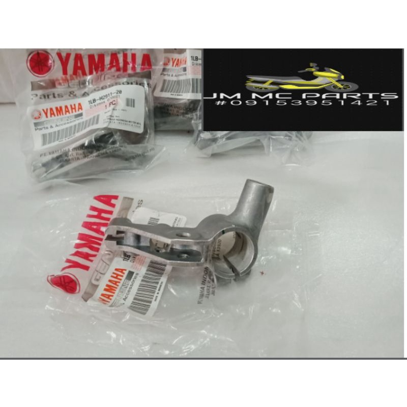 Holder mirror Left side"circle po yong brake light switch" for Yamaha ...