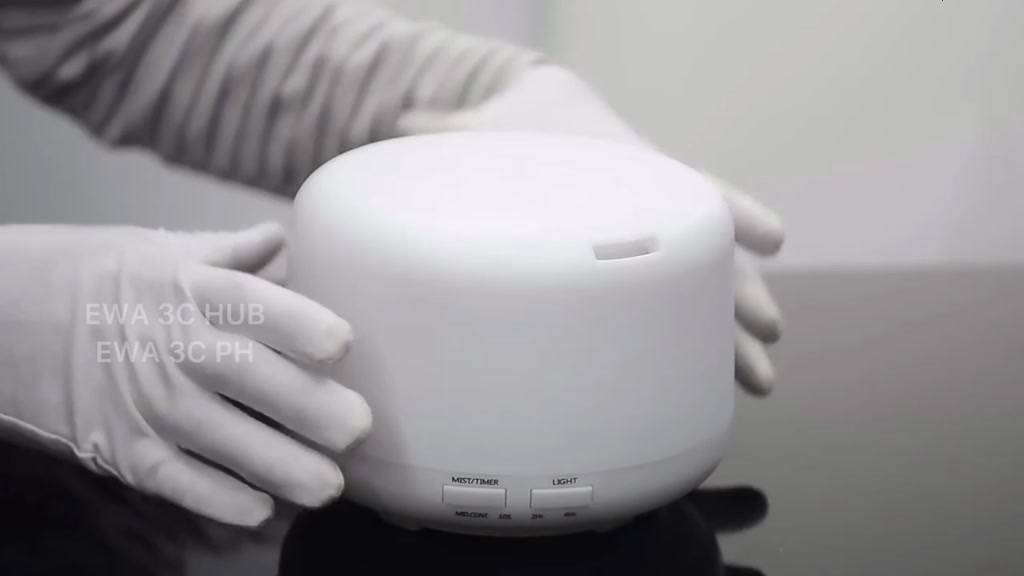 500ML 7 LED Humidifier with Essential oil Ultrasonic Aromatherapy ...