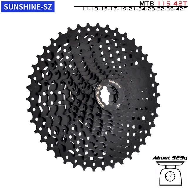 SUNSHINE 8 9 10 11 12 Speed Cogs MTB Mountain Bike Road Bike Cassette ...