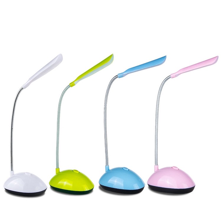 Mini LED Flexible Lamp Portable Table Lamp Book Reading Lamp Battery ...