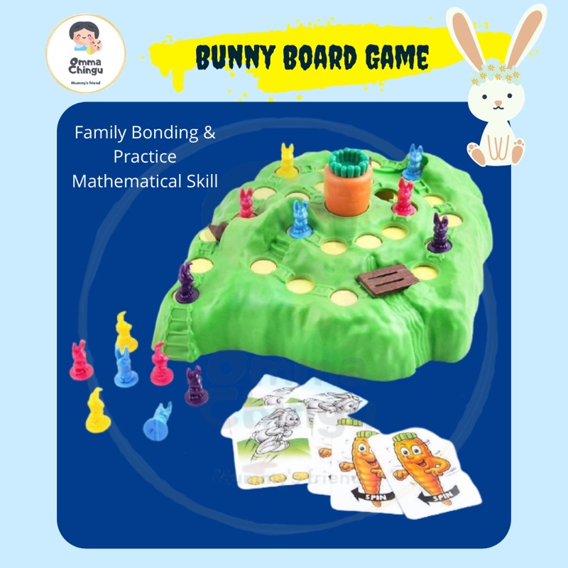 Bunny Board Game Chess (Enhance parents-kids relationship ️) | Shopee ...