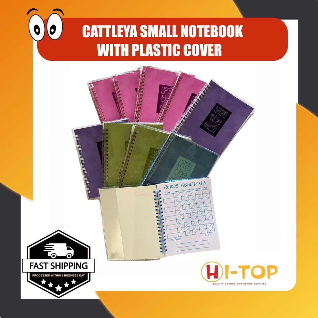 Cattlea Premium Small Spiral Notebook with Cover l 5" X 7" l 80 Leaves ...