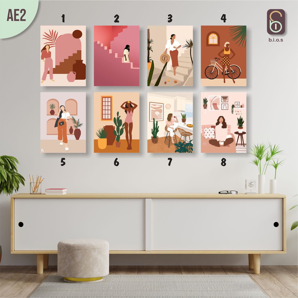 HIASAN DINDING KAYU Wall Decor Wall Decor Home Room Wall Hanging Wooden ...