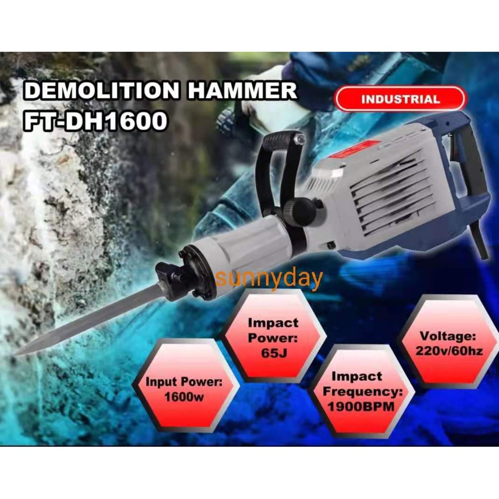 FUJIMA JAPAN big breaker big demolition hammer big jack hammer ...