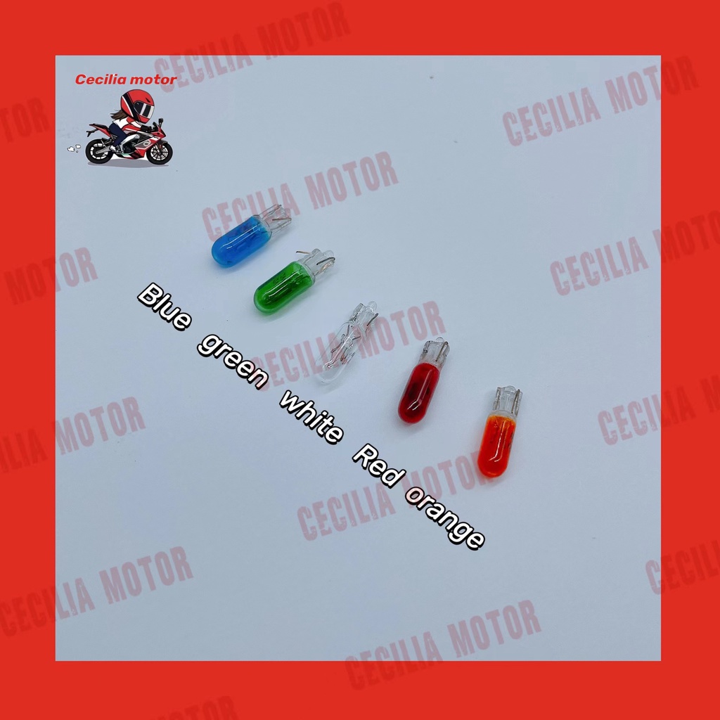 MOTORCYCLE T5 PEANUT BULB UNIVERSAL | Shopee Philippines