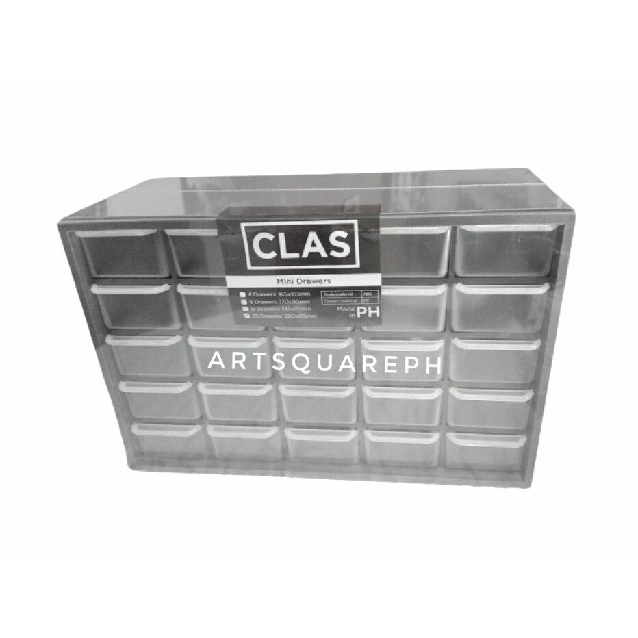 Clas 25 Mini Drawer Lifestyle Storage Organizer for small items and ...