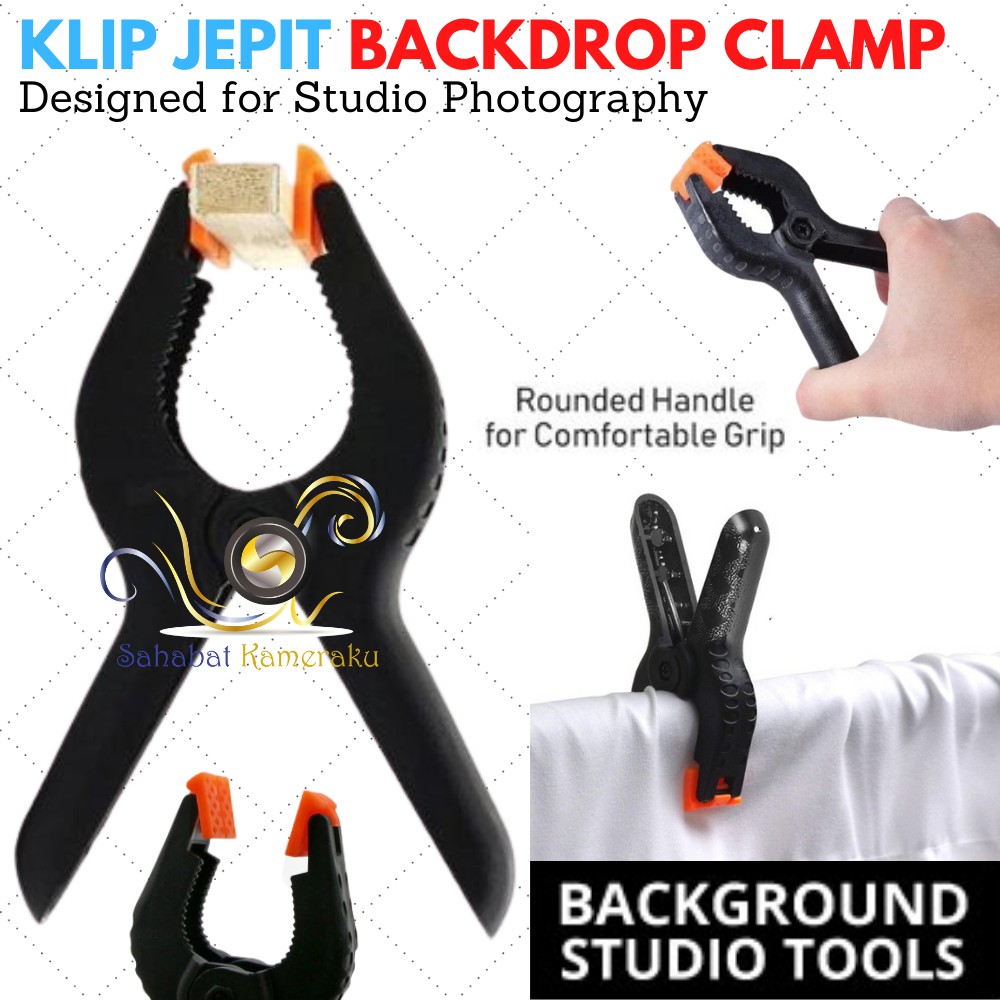 LAYAR Clamp Clip Universal Background Clamp Crossbar Light Stand ...