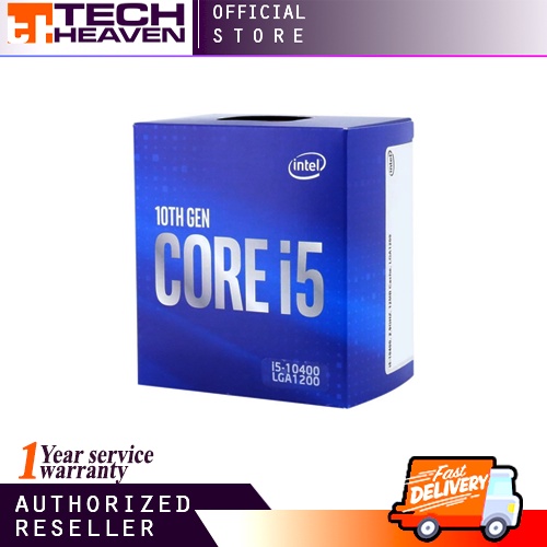 PROCESSOR INTEL CORE I5-10400 2.9GHZ/6C/12T/12MB/ S1200 (WITH HSF) BOX ...