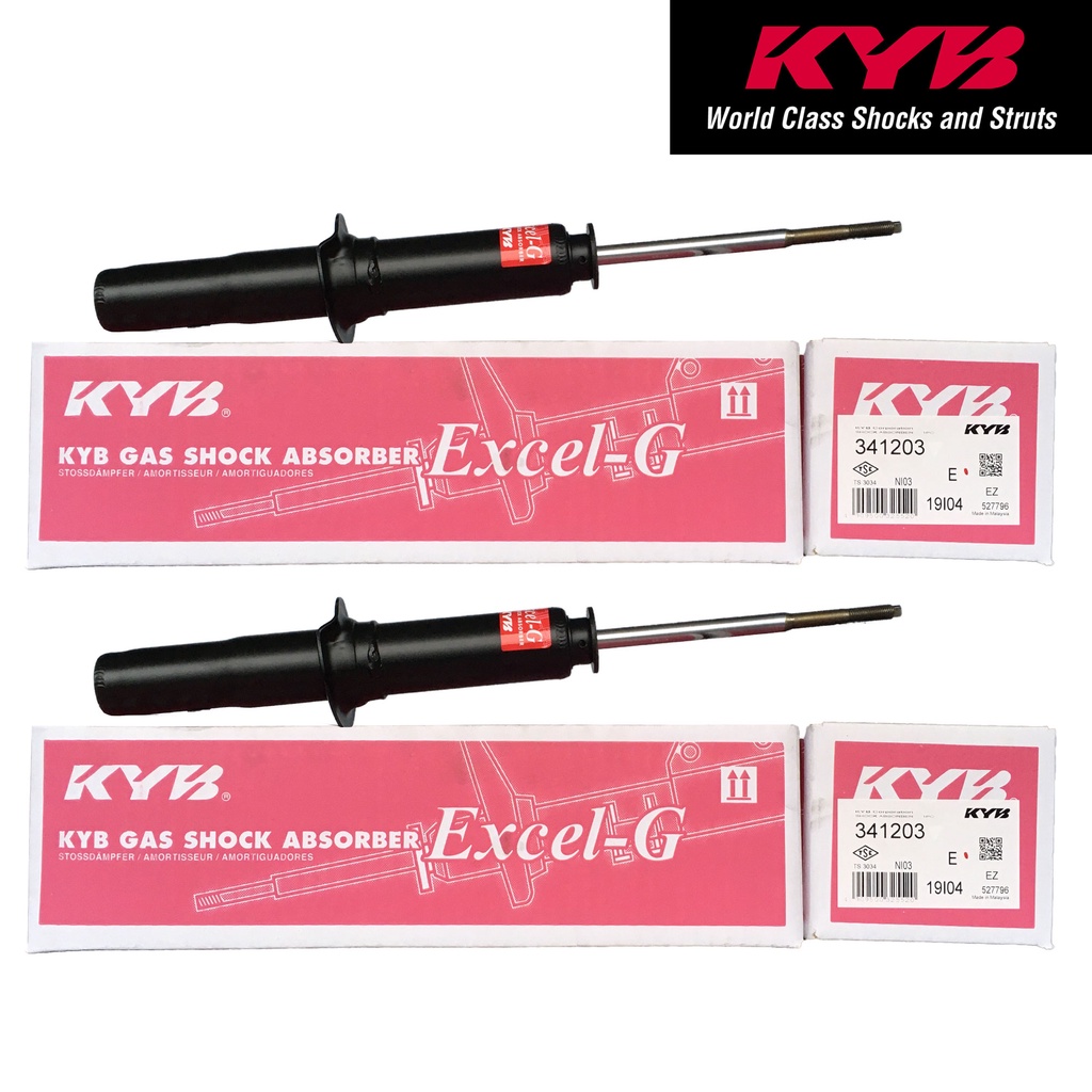 KYB 341203 for Honda Civic SIR 1998 - 2002 Set of 2 Front Gas Shock ...