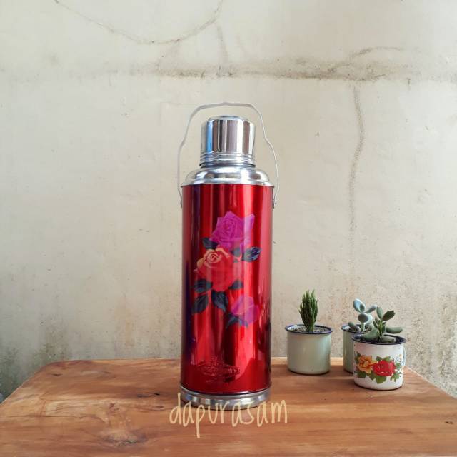 TERMOS Vintage 2 Liter Old-School Thermos with Old Cans | Shopee ...