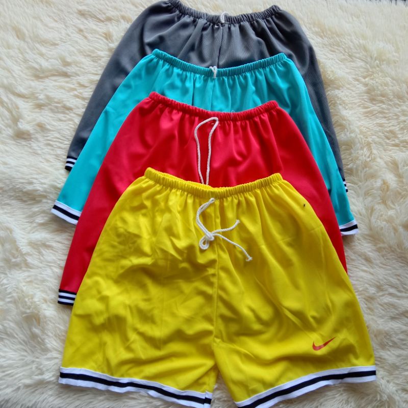 (6PCS) BUNDLE PLAIN DRI FIT KID'S SHORT ASSORTED COLOR (5-10 AGE ...