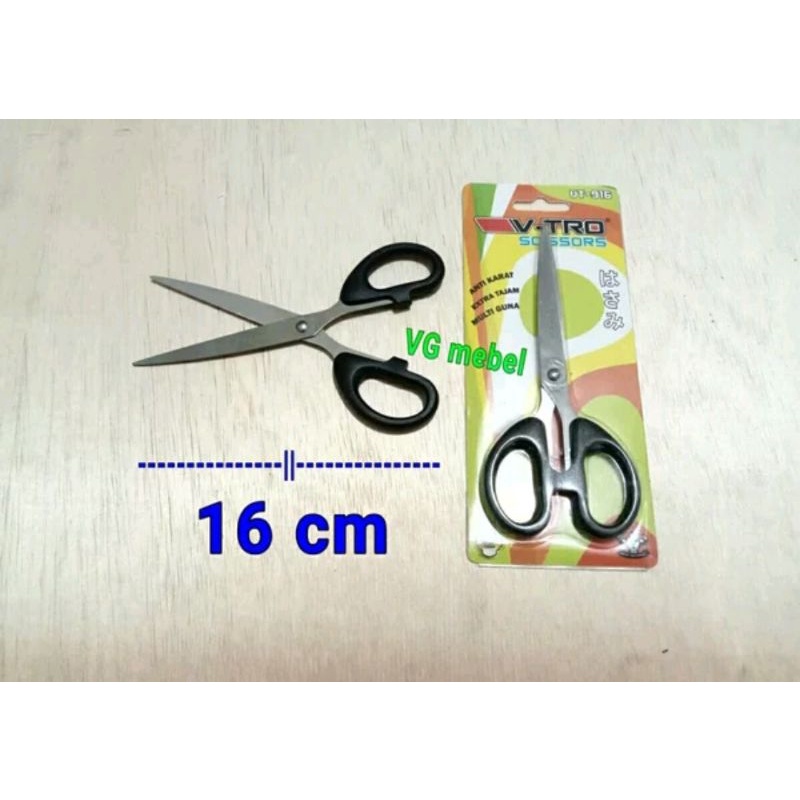 Paper scissors - 16 cm Stainless steel multi-purpose scissors | Shopee ...
