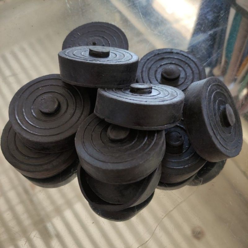 2" inch circle Goma Rubber Foot Cover 2inch sofa Protector Furniture ...