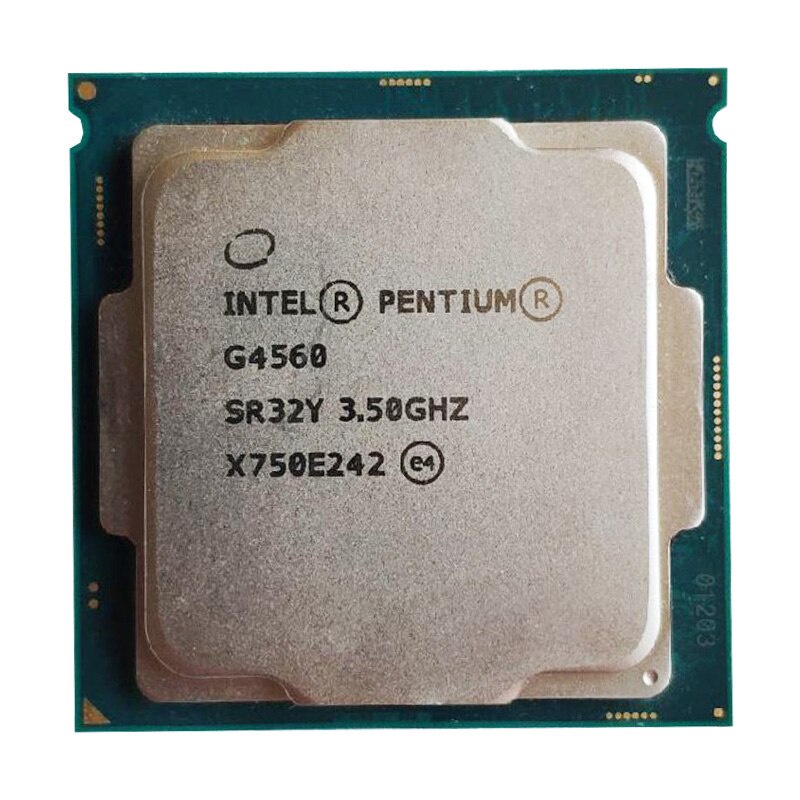 Intel Pentium G4560 -Kaby Lake Dual-Core 3.5 GHz LGA 1151 54W Intel HD Graphics Desktop ...