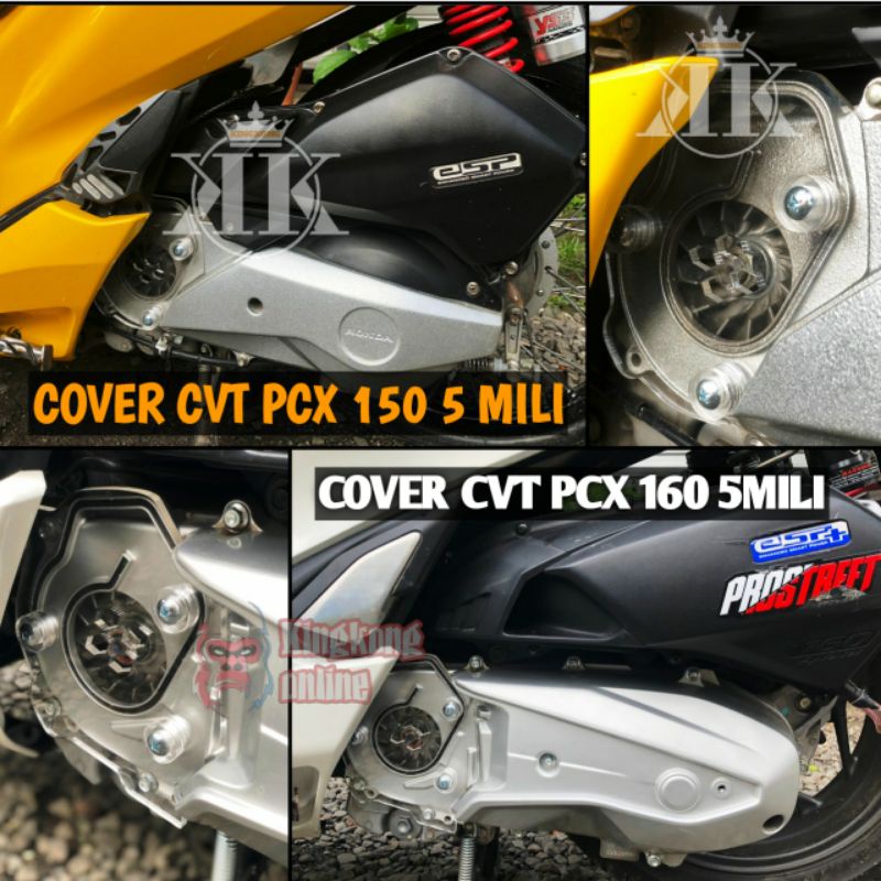 LOKAL Local HONDA PCX 150 CVT COVER, HONDA PCX 160 CVT COVER, PCX 150 AND PCX 160 PULLEY COVER ...