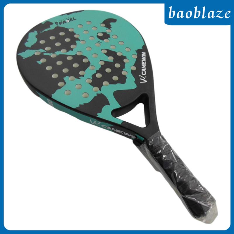 [baoblaze] Carbon Fiber Grit Face Paddle Tennis Racket Paddleball ...