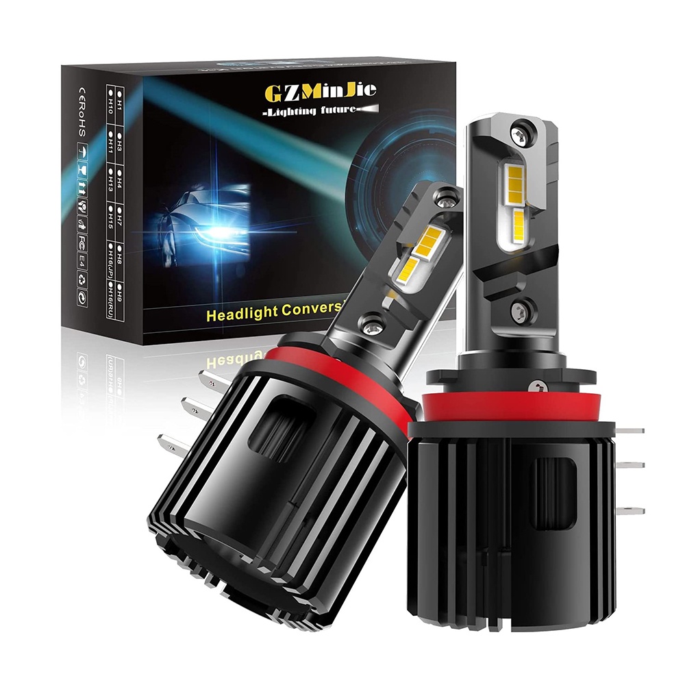 H15 LED Headlight Bulbs Canbus Wireless Hi/lo beam Turbo Car Auto ...