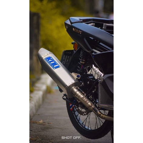 KOU FULL STAINLESS TRIOVAL POWERPIPE NMAX2020 & MIO SPORTY | Shopee ...
