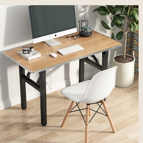 Table Home Office Desk Folding Table Computer Desk Furniture (120cm x ...
