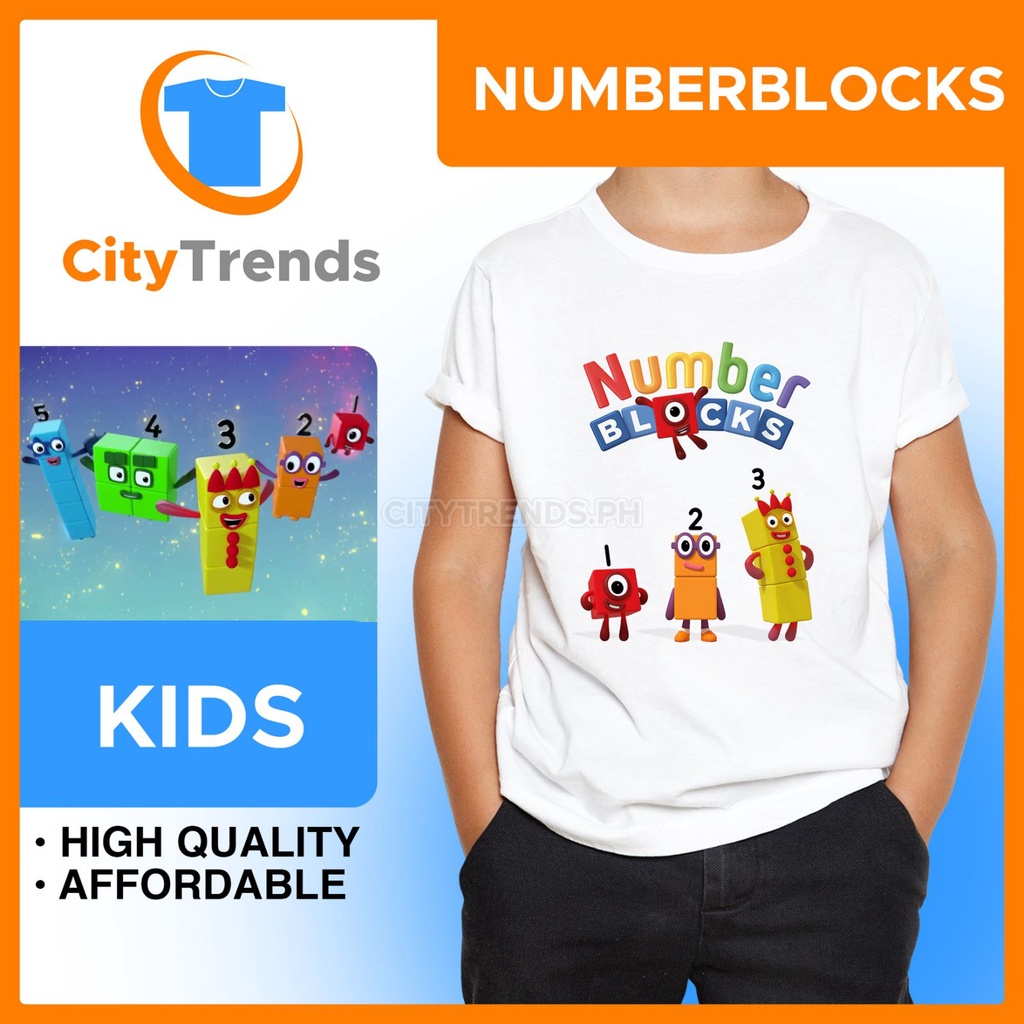 Number Blocks Shirt for Kids and adults / Number Block tshirt / Number ...